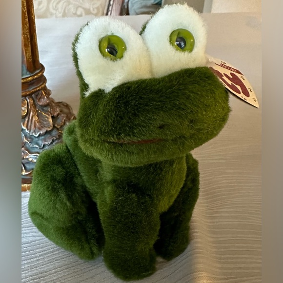 Beanie Babies | Toys | Ty Attic Treasures Collection Prince The Frog ...